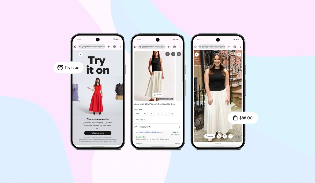 Trying On Clothes with AI – How to Use Google Virtual Try-On feature ...