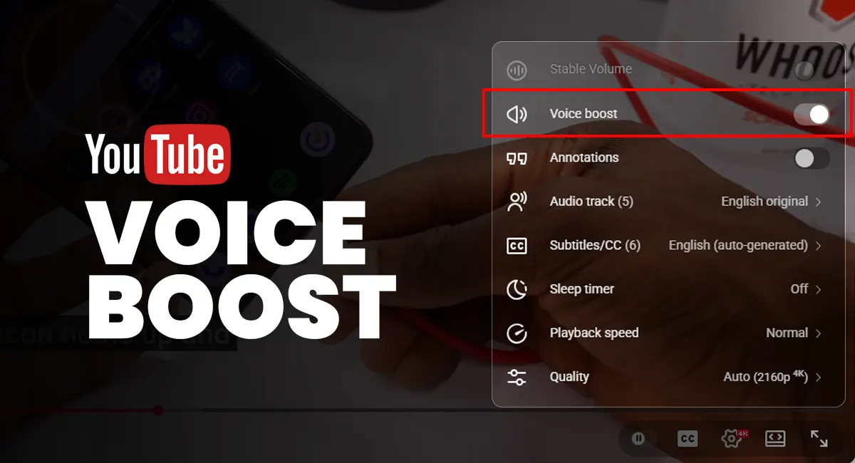 Voice Boost YouTube Feature Explained: When and Why You Should Use It ...